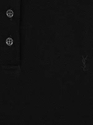 Saint Laurent Cassandre Sleeveless Polo Shirt - Multicolor