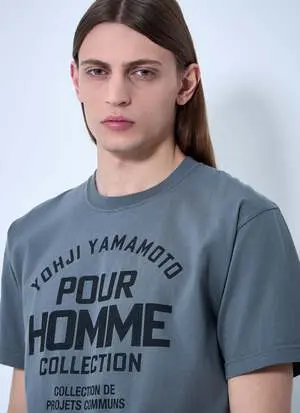 Yohji Yamamoto Logo Motif T-shirt