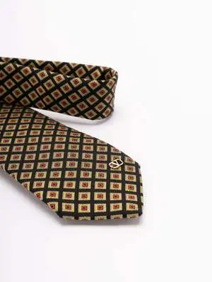 Valentino Garavani Geometric Pattern Tie - Multicolor