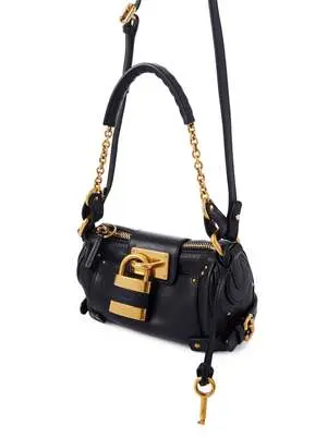 Chloé Paddington Small Leather Shoulder Bag - Black