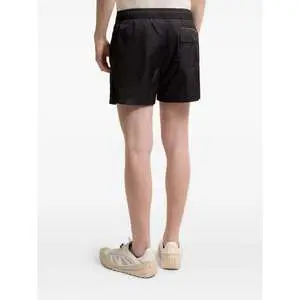 Moncler Beachwear Swim Shorts - Black