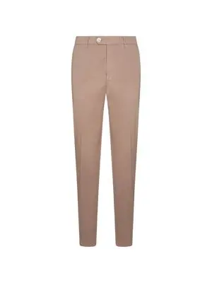 Brunello Cucinelli Cotton Drawstring Trousers - Multicolor