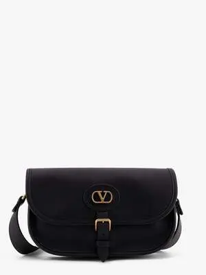 Valentino Garavani Leather Crossbody Bag With Vlogo Signature - Multicolor