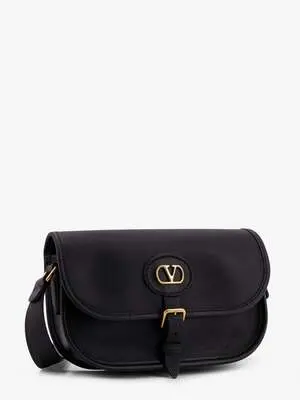 Valentino Garavani Leather Crossbody Bag With Vlogo Signature - Multicolor