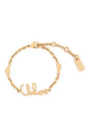 Chloé Iconic Bracelet In Brass - Multicolor