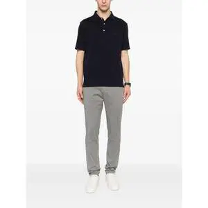 Isaia Polo Shirts - Blue