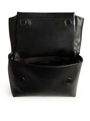 JW Anderson Medium Twister Bag In Nappa Leather - Black