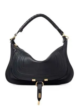 Chloé Marcie Small Shoulder Bag In Soft Leather - Multicolor
