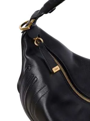 Chloé Marcie Small Shoulder Bag In Soft Leather - Multicolor