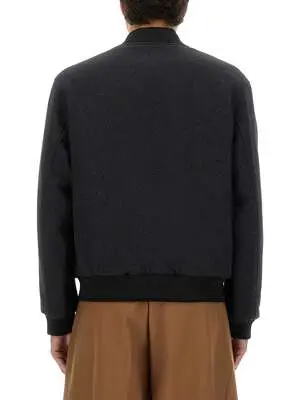 Dries Van Noten Reversible Bomber Jacket - Black