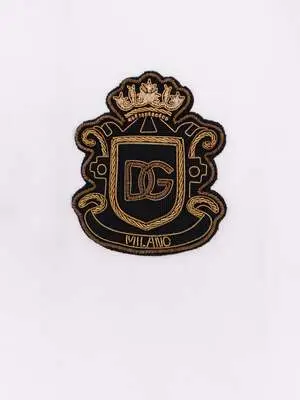 Dolce & Gabbana Cotton T-shirt With Iconic Logo Patch - Multicolor