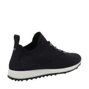 JIMMY CHOO Veles Glittered Fabric Sneakers - Black