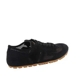 Balmain Racer 45 Suede And Mesh Sneakers - Black