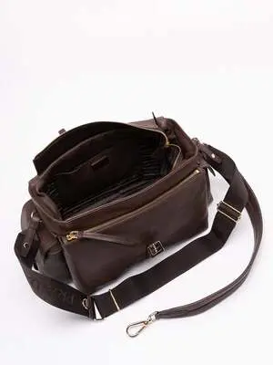 Prada Large Nappa Leather Bag - Multicolor