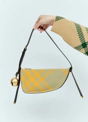 Burberry Mini Shield Sling Shoulder Bag - Green