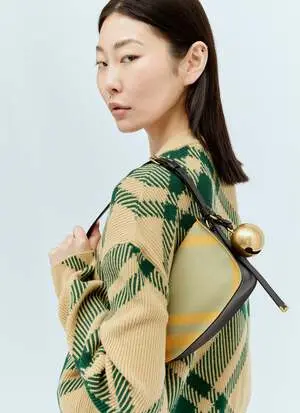 Burberry Mini Shield Sling Shoulder Bag - Green