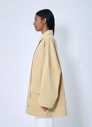 TOTEME Oversized Corduroy Shirt Jacket