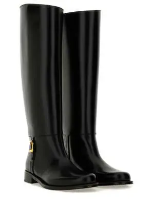 Saint Laurent Knee High Boots - Black