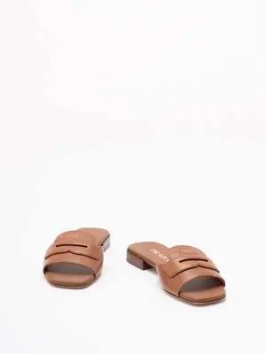 Prada Leather Slides