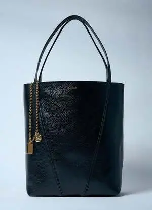 Chloé Spin Tote Bag - Black