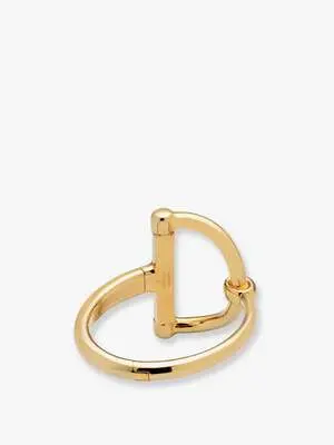 Gucci Brass Half Horsebit Bracelet
