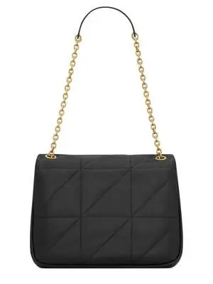 Saint Laurent Jamie 4.3 Medium Quilted Lambskin Shoulder Bag - Black