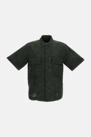 Sacai Floral Print Shirt