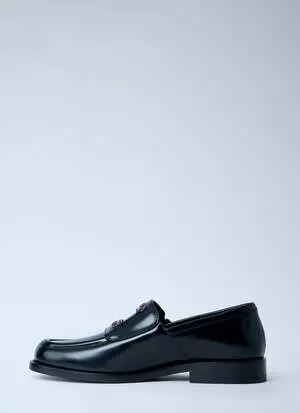 Marni Double Monk Strap Loafers In Leather