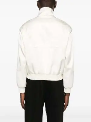 Saint Laurent Full Zip Stand Collar Sweatshirt