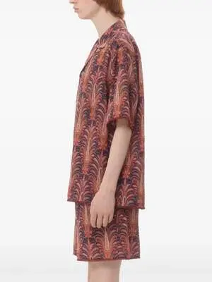 Valentino Garavani Voyage Imaginaire` Bowling Shirt - Multicolor