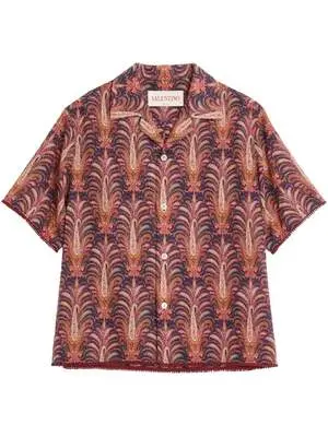 Valentino Garavani Voyage Imaginaire` Bowling Shirt - Multicolor