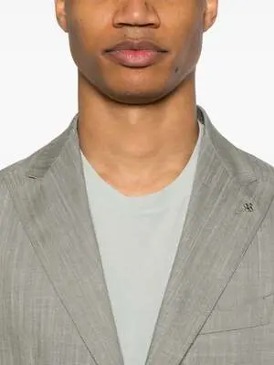Tagliatore Cotton Blazer - Multicolor