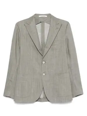 Tagliatore Cotton Blazer - Multicolor