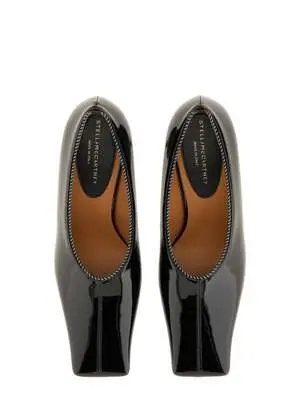 Stella McCartney Square Toe Pump - Black