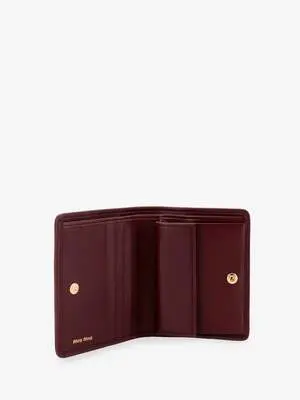Miu Miu Quilted Leather Wallet