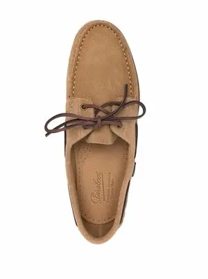 Paraboot Barth Suede Boat Shoes - Multicolor