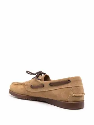 Paraboot Barth Suede Boat Shoes - Multicolor