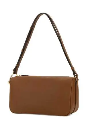Gucci Leather Half Horsebit Shoulder Bag - Brown