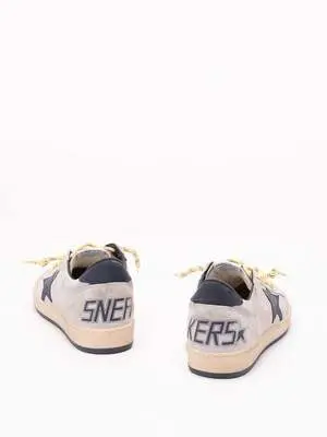 GOLDEN GOOSE Ballstar Sneakers In Sheepskin - Multicolor