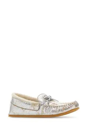 Gucci Lambskin Leather Loafers