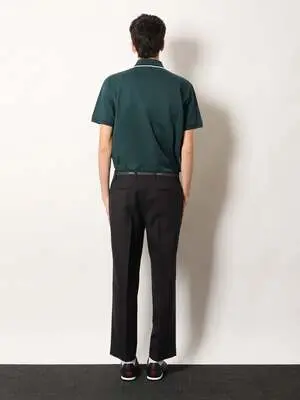 Gucci Wool Trousers With Detail - Multicolor