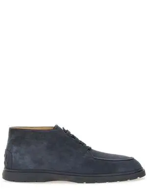 TOD'S Suede Lace-up Loafers