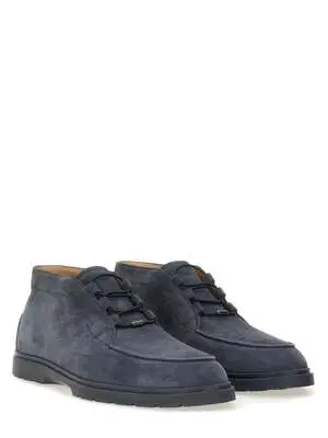 TOD'S Suede Lace-up Loafers