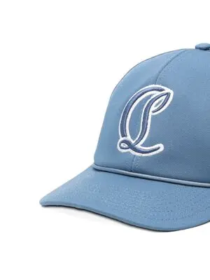 CHRISTIAN LOUBOUTIN Canvas Baseball Cap - Multicolor