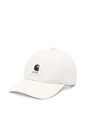 SACAI X CARHARTT WIP Logo Cotton Baseball Cap - Multicolor