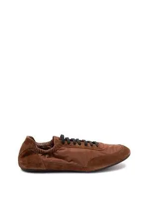 Prada PRADA Re-Nylon And Suede Sneakers With Vintage Finish Multicolor