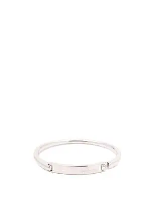 Saint Laurent Jonc Plaque Bracelet