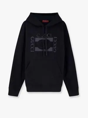 Gucci Cotton Sweatshirt With Gg Incrocio Print