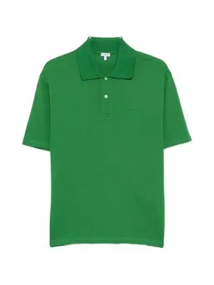Loewe Anagram Cotton Polo Shirt - Multicolor
