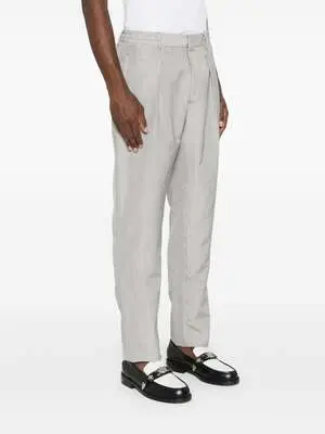 Fendi Striped Tailored Viscose Pants